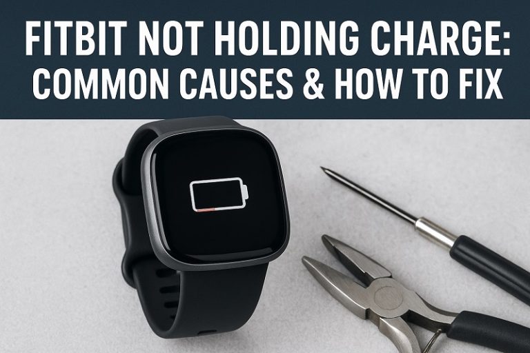 Fitbit Not Holding Charge: Common Causes & How to Fix - Gear Probe