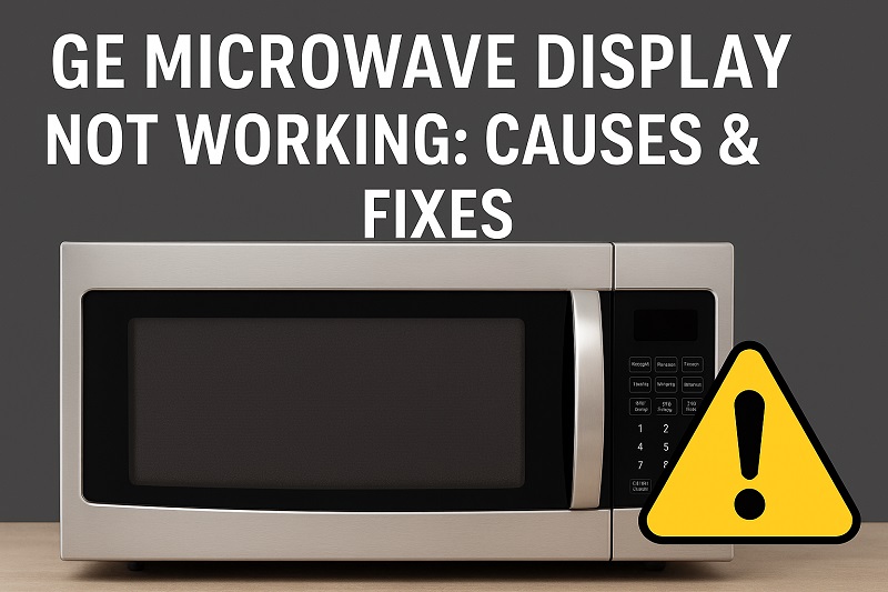 GE Microwave Display Not Working: Causes & Fixes - Gear Probe