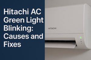 Hitachi AC Green Light Blinking: Causes and Fixes - Gear Probe