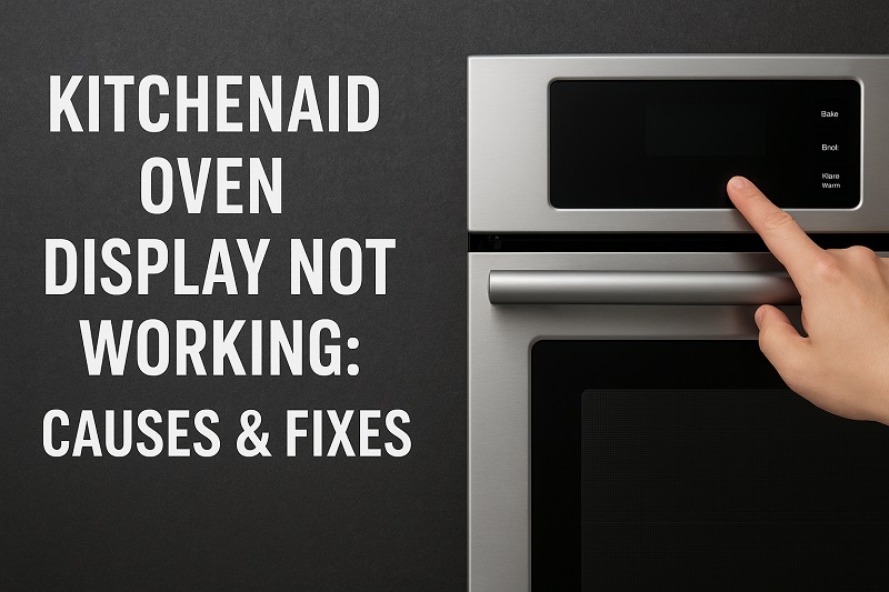 Kitchenaid Oven Display Not Working: Causes & Fixes - Gear Probe
