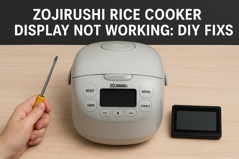 Zojirushi Rice Cooker Display Not Working: DIY Fixes - Gear Probe