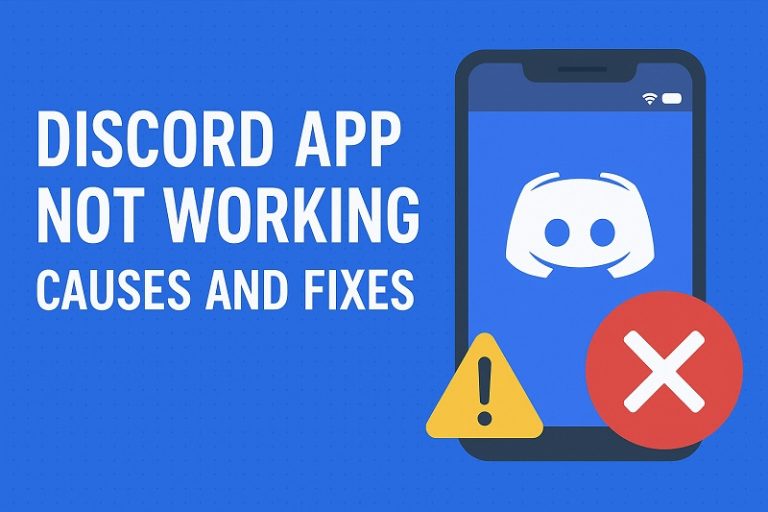 Discord App Not Working: Causes and Fixes - Gear Probe