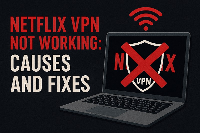 Netflix VPN Not Working: Causes and Fixes - Gear Probe
